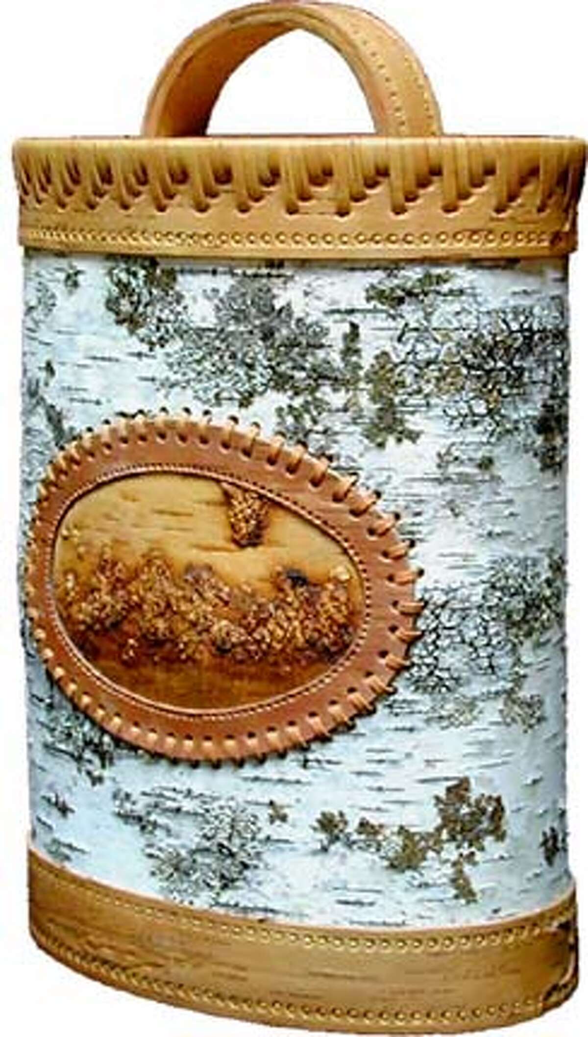 Hot Stuff / AFRICAN ART AND CRAFTS / BREADKEEPERS AND MORE / Birch-bark ...