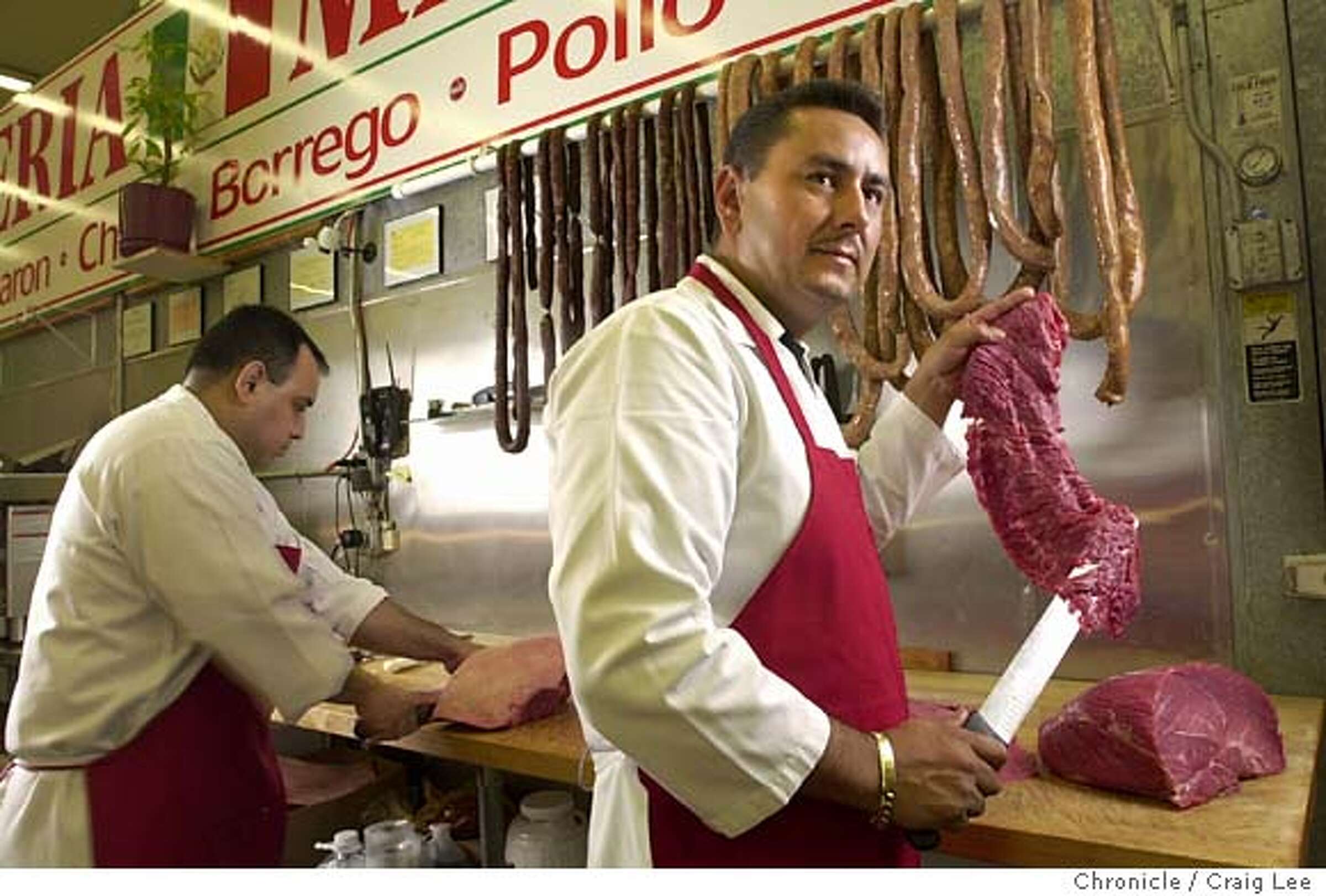 Life at the carniceria / Cooks crowd Latino butcher shops for pig's ...