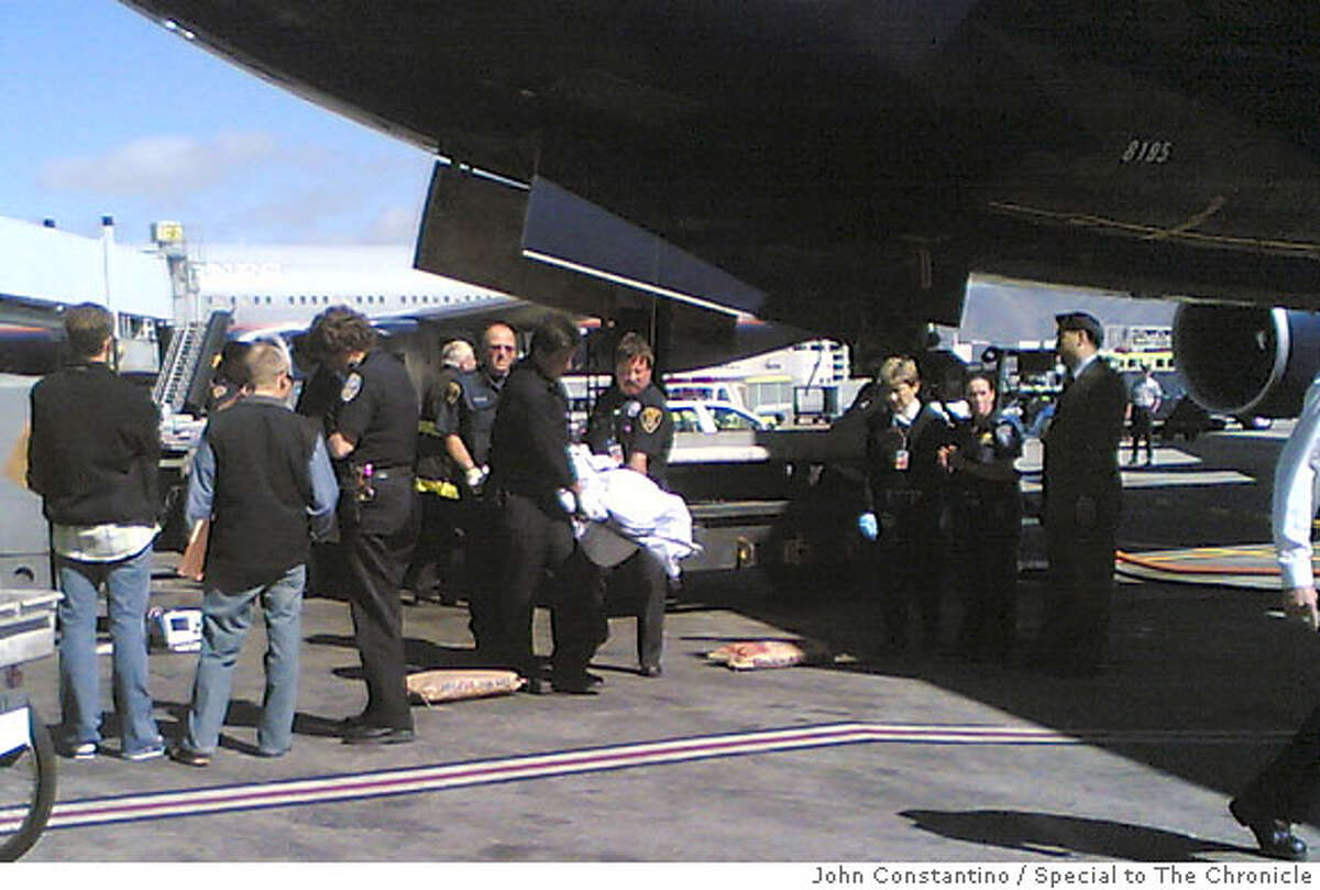 Body found in nose of United Airlines plane at SFO