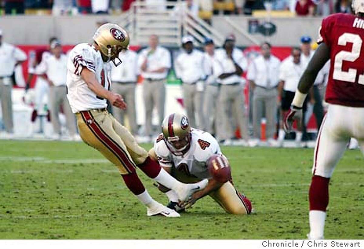 Expect 49ers to have another kicker today