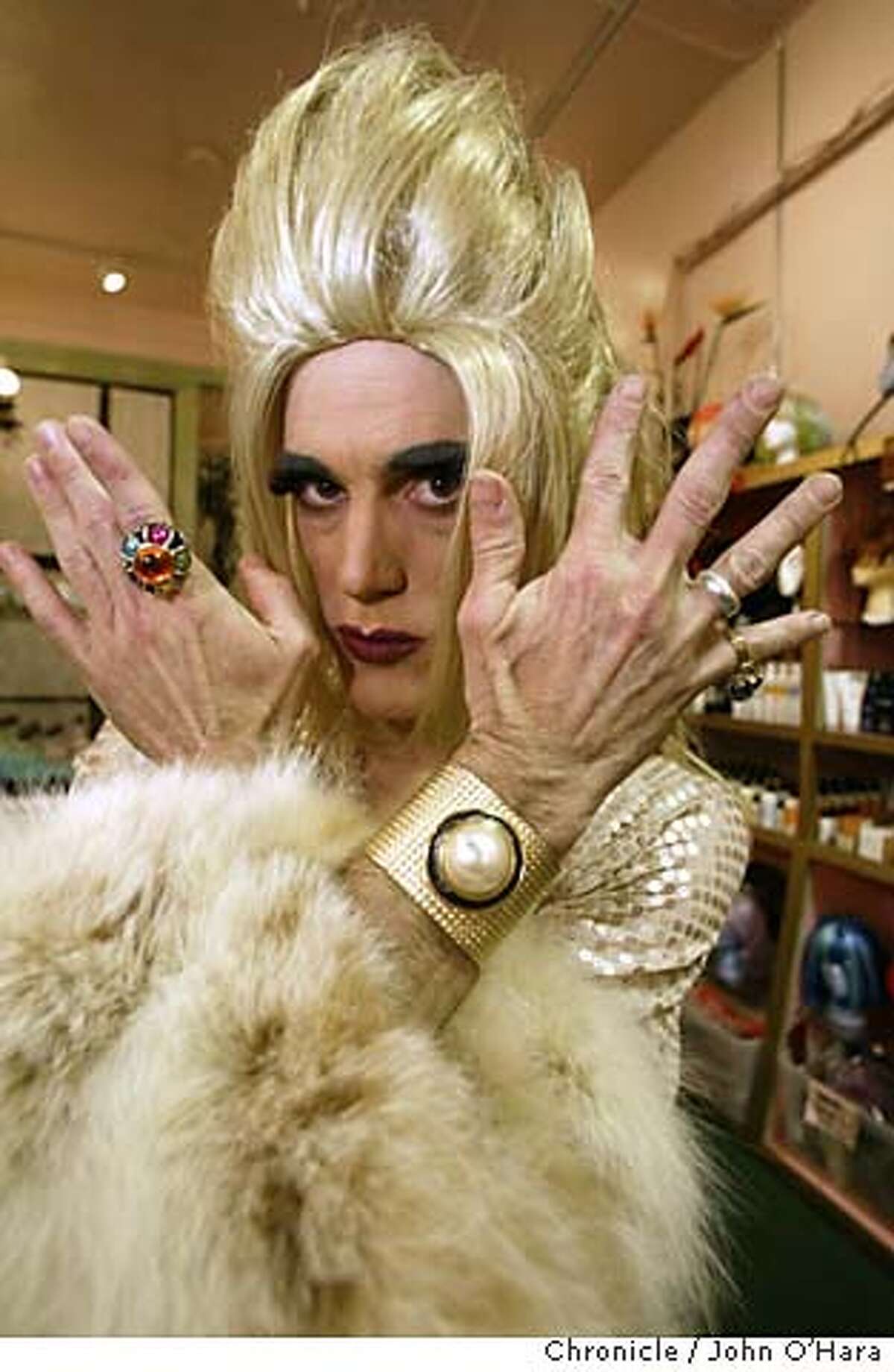 Drag time / Walking a mile in somebody else's stilettos -- with a ...