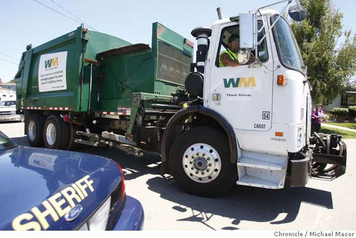 EAST BAY / Projectile hits garbage truck / Replacement driver is ...