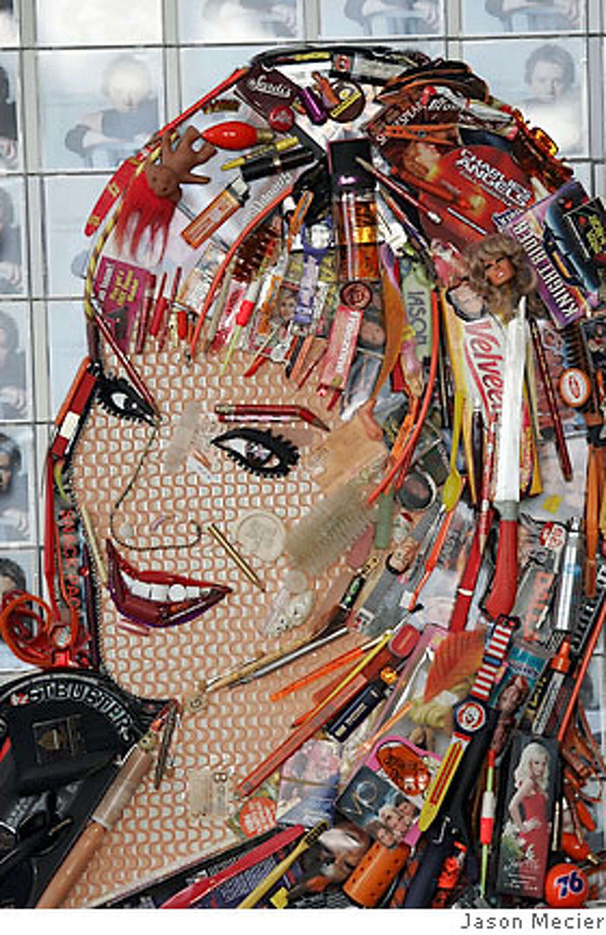Portraits of fame / 'Celebrity Junk Drawers' Jason Mecier uses famous ...