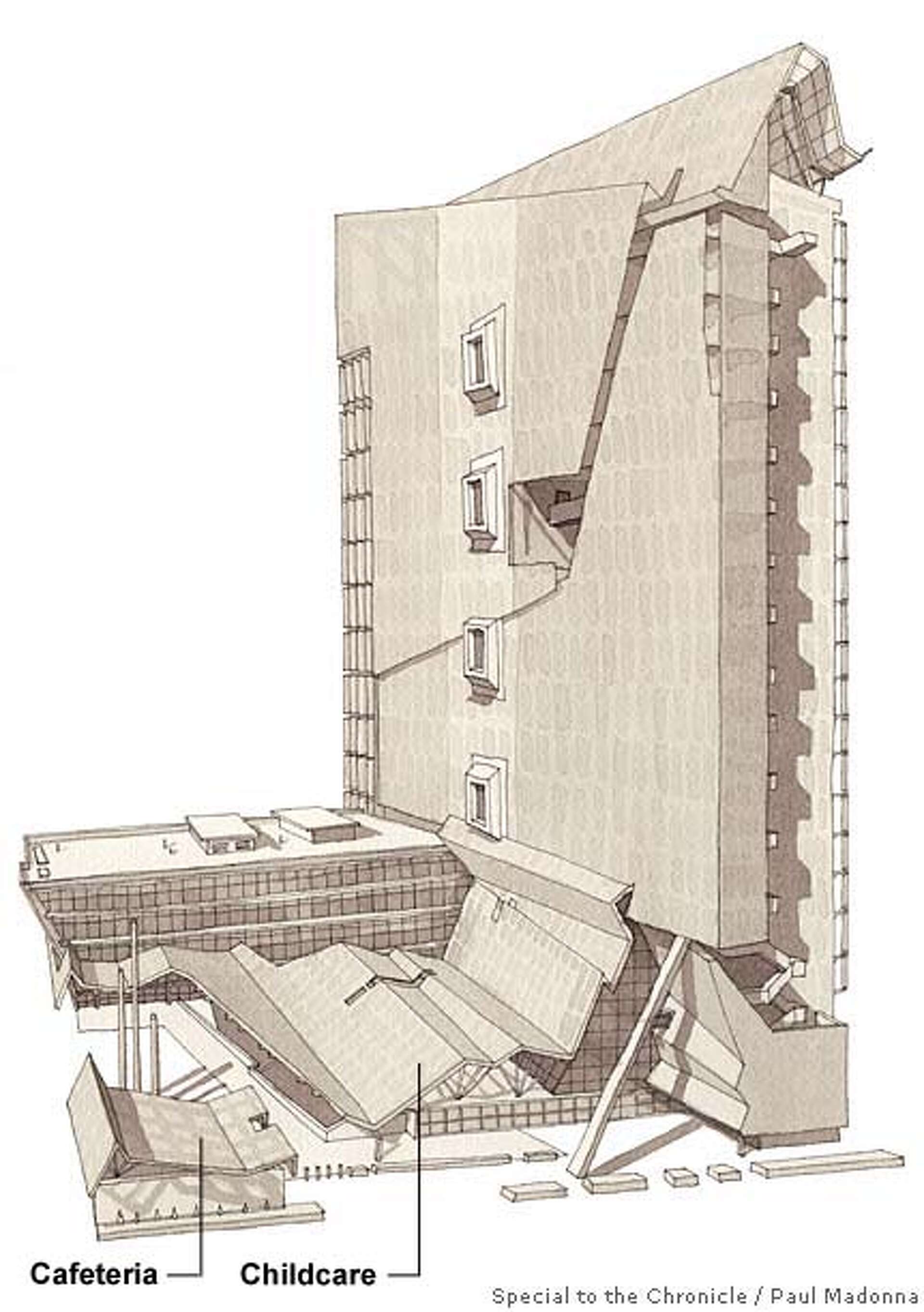 THE VIEW FROM INSIDE / TOWER'S PREMIERE: Futuristic Federal Building ...