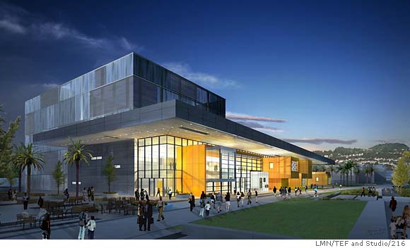 ARTS CENTER TO RISE AT CCSF / 3-building venue has 650-seat theater