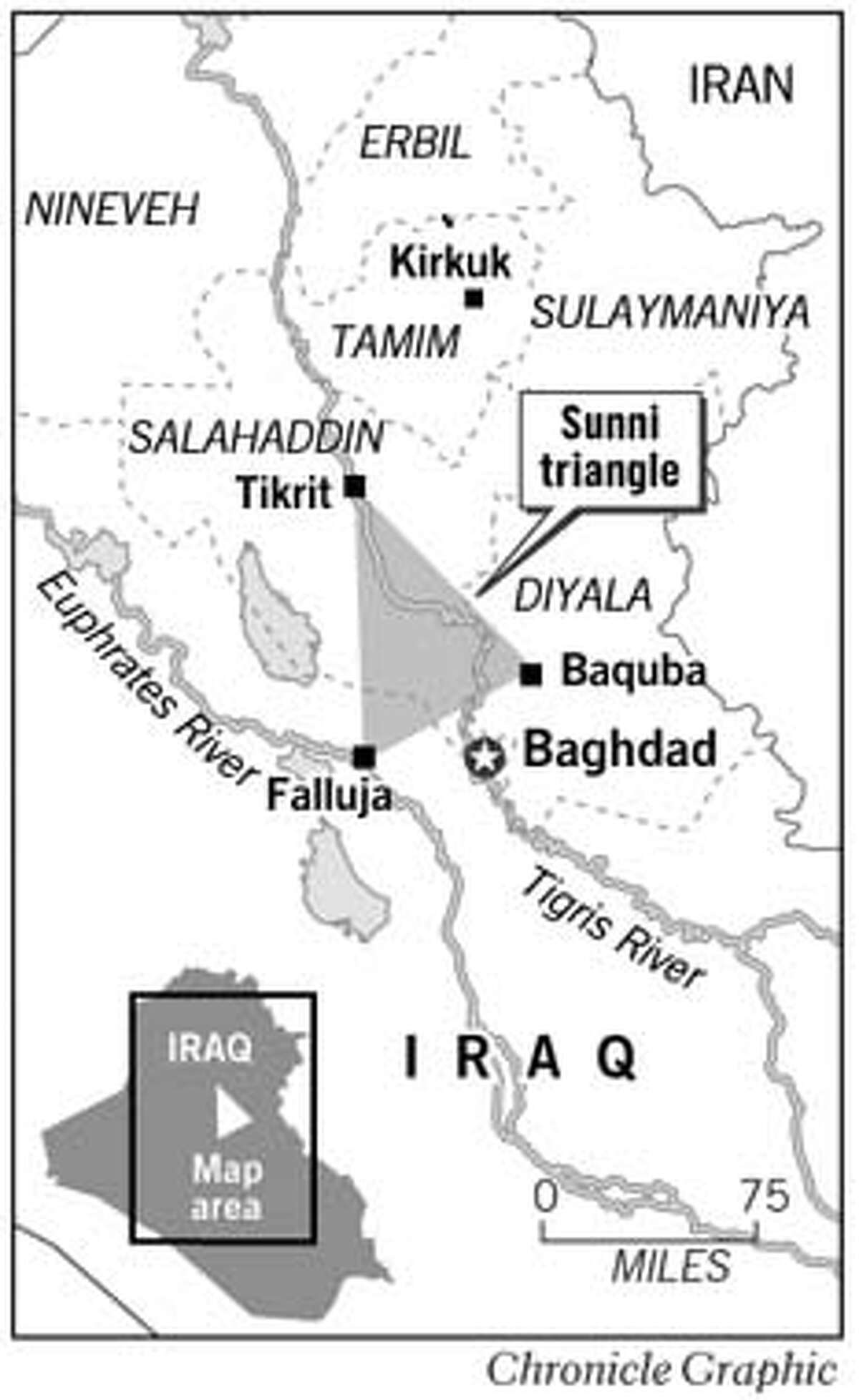 INSIDE THE SUNNI TRIANGLE / Iraqi raids fostering fresh enemies / Once ...