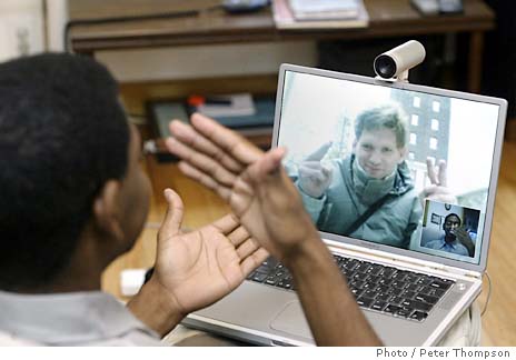 Signs of improvement / Video conference programs expand horizons for deaf