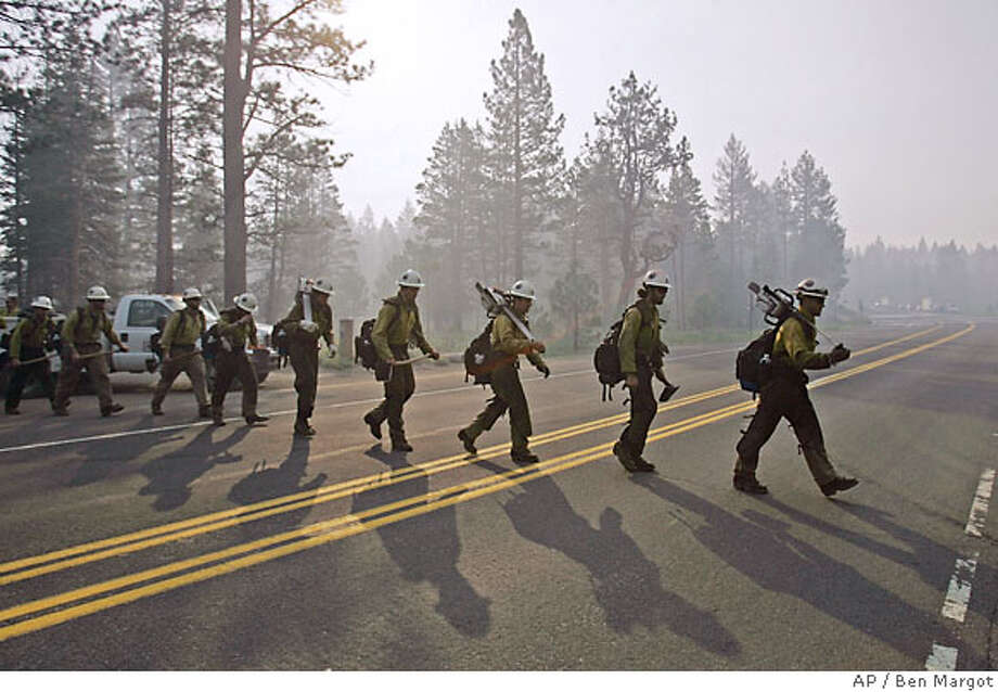 Residents returning to fire-ravaged areas - SFGate