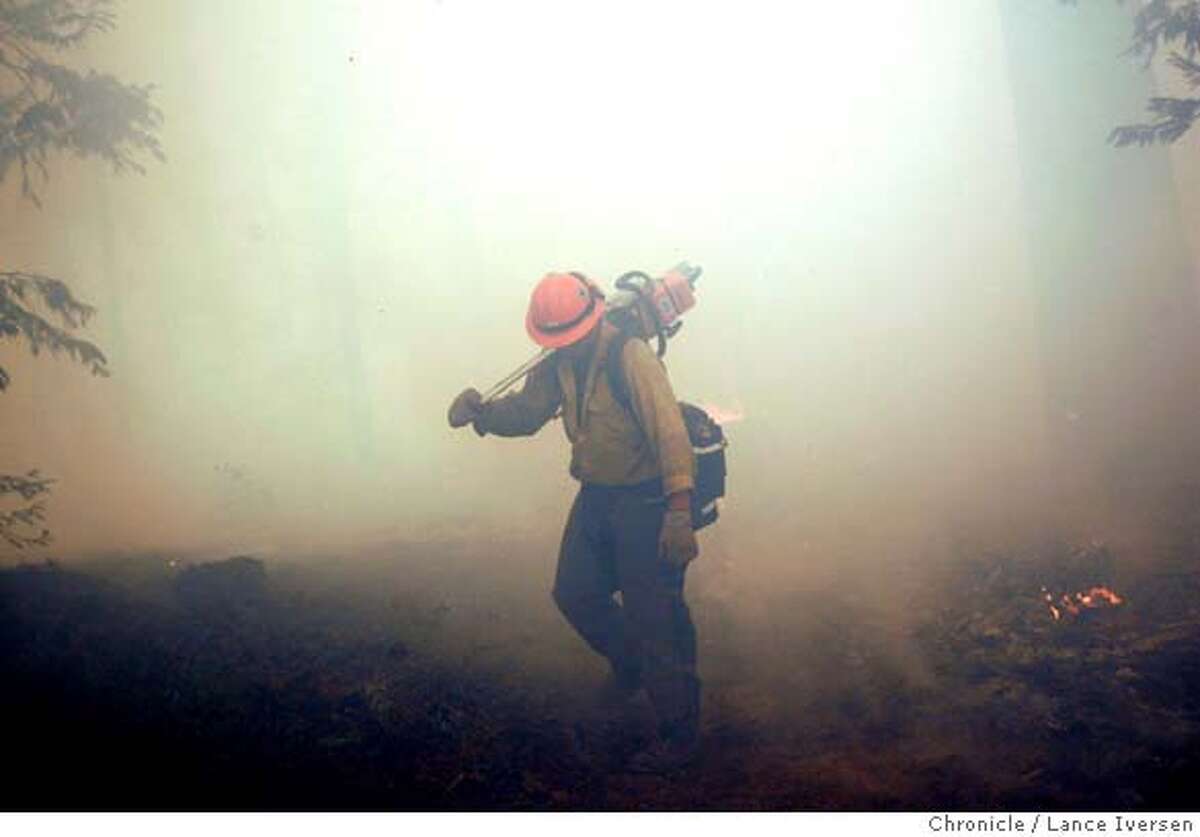 Residents returning to fire-ravaged areas