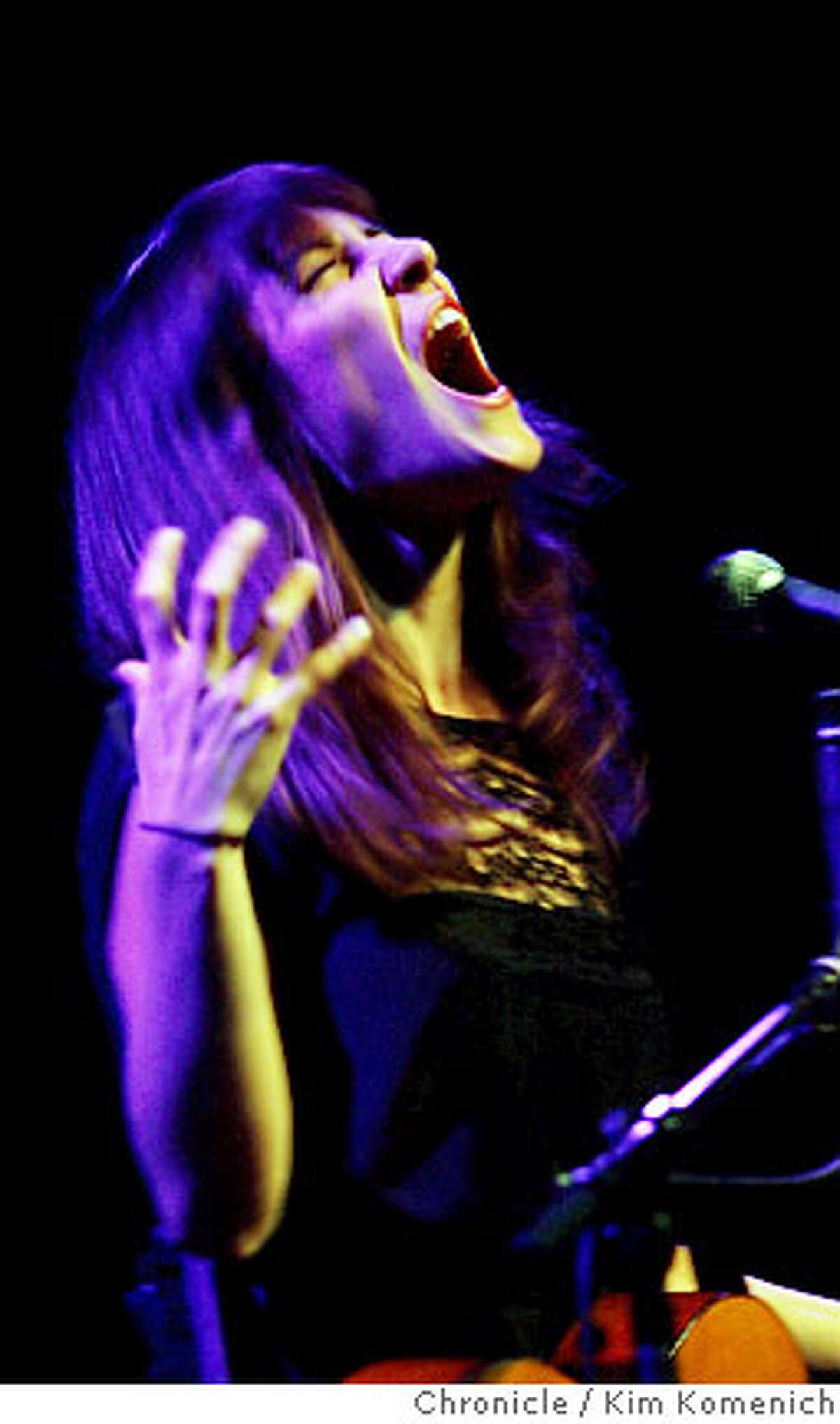 Feist charms crowd at the Fillmore