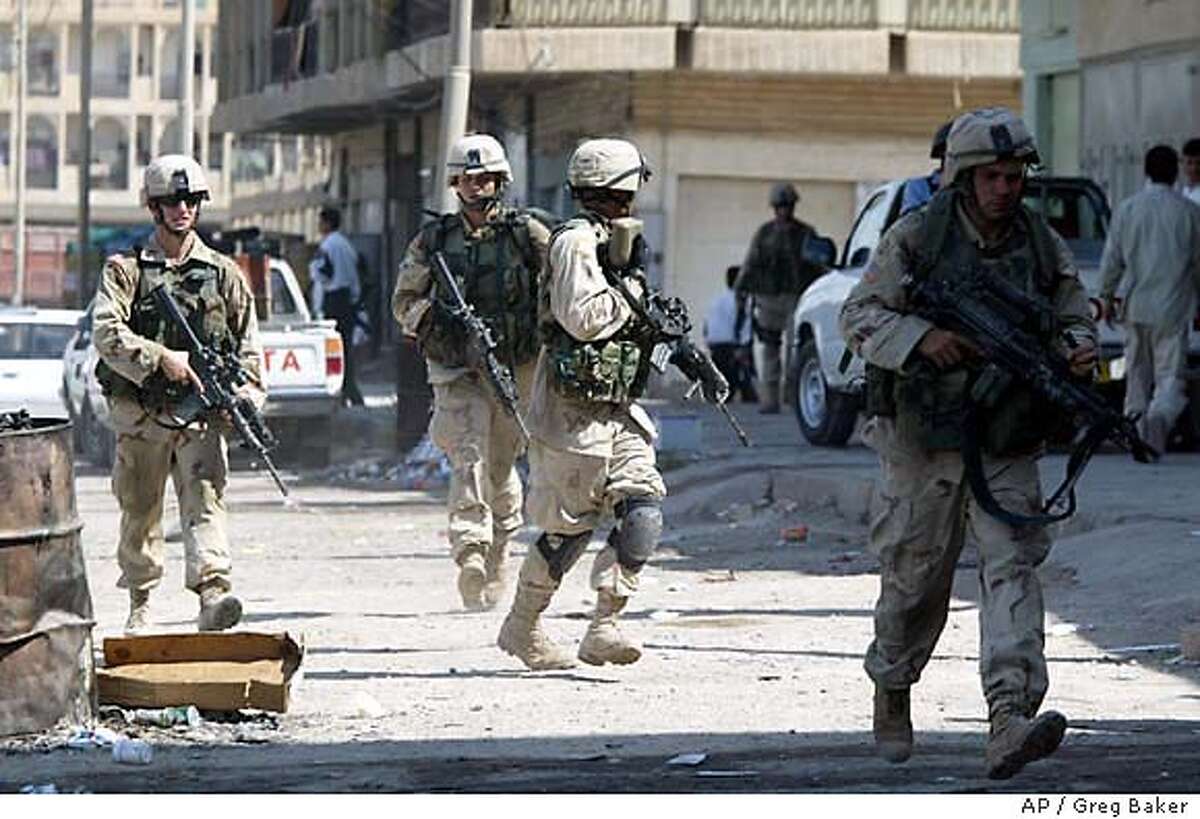 INSIDE THE SUNNI TRIANGLE / ON THE FRONTLINES: Core of resistance