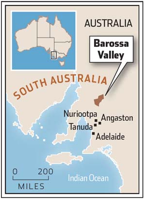 Barossa Valley -- the Napa of the Southern Hemisphere