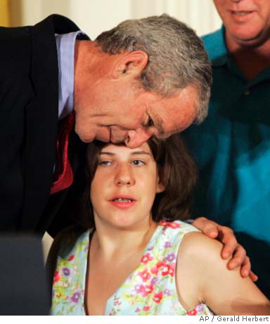 Bush vetoes stem cell bill again / Override unlikely -- proponents ...