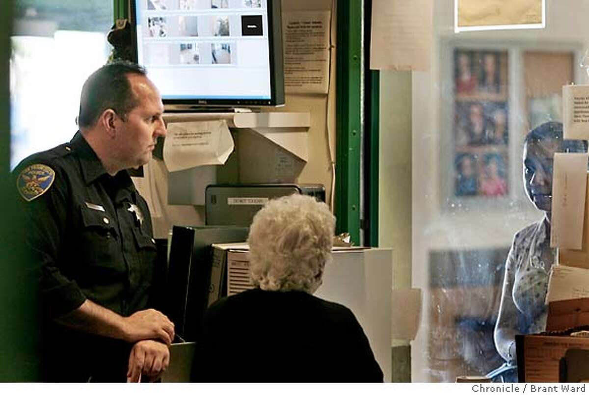 THE BADGE / That s what I trained for police work.