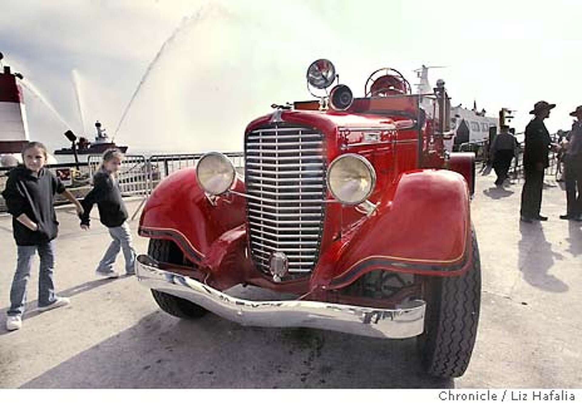 Alcatraz fire engine resumes active duty / Nevada inmates restored the ...