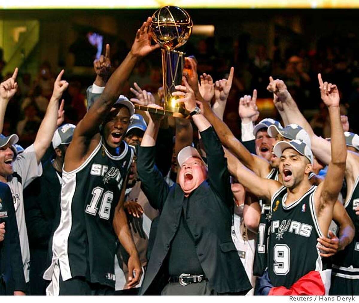 FOUR-GETTABLE / Spurs sweep for 4th title since 1999