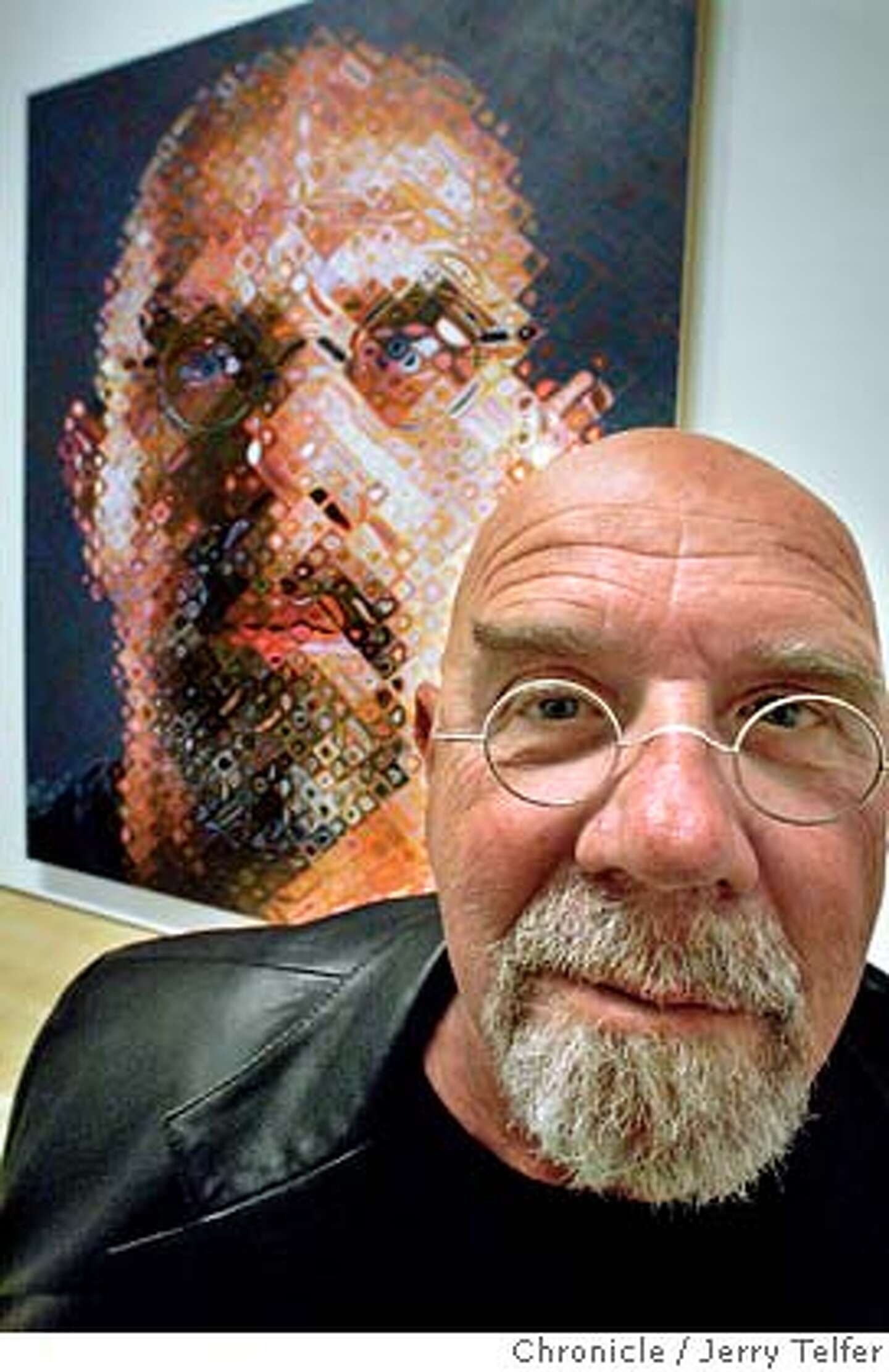 The many faces of Chuck Close, now exhibiting at SFMOMA, show an artist ...