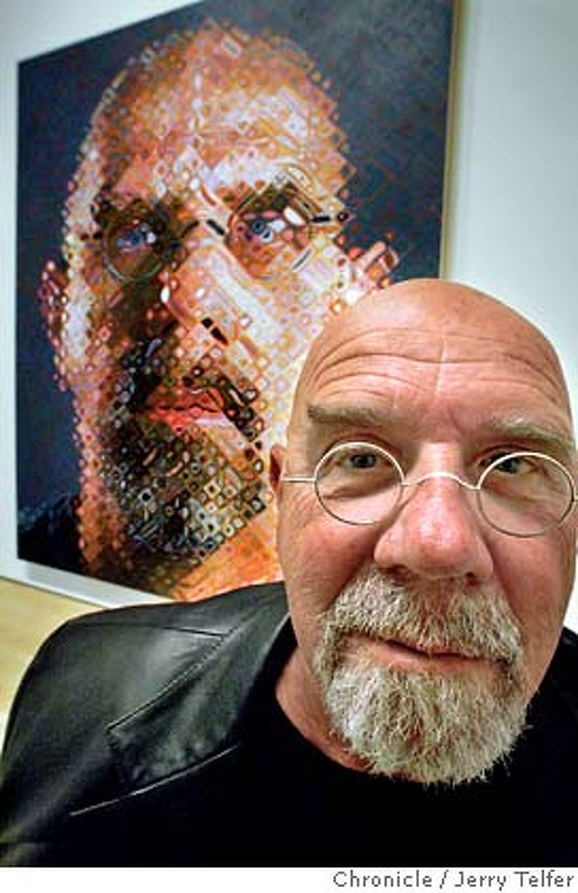 The many faces of Chuck Close, now exhibiting at SFMOMA, show an artist ...