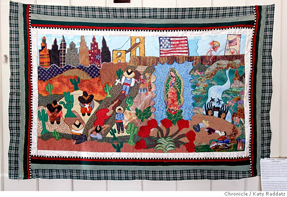 Stories in stitches tell of peril, hope / 'Threads of Life' sewing ...