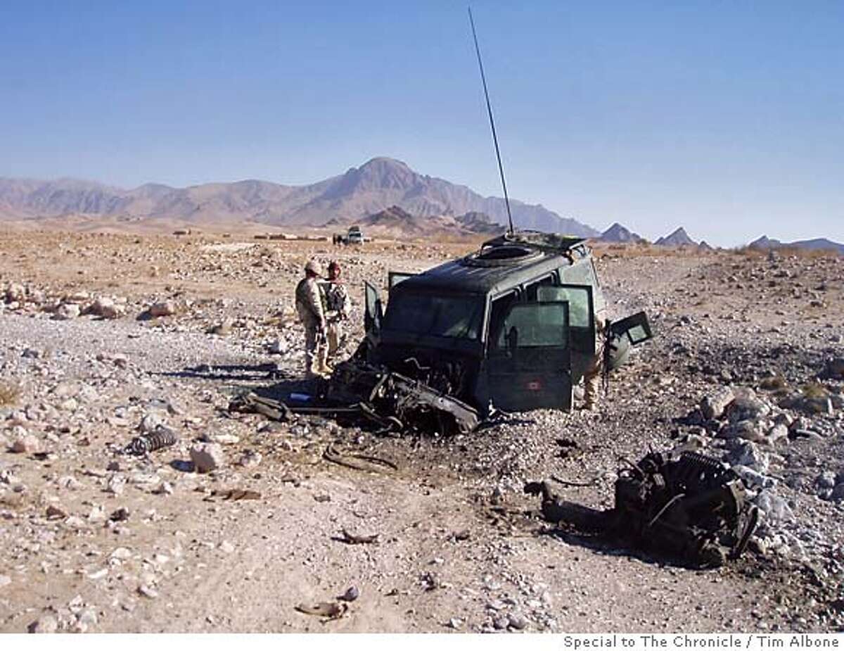 A firsthand account of roadside bombing / Armor plating on military ...