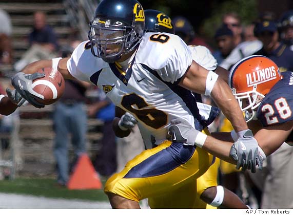 Bears sack Illini / Cal's Hunter drops QB in final seconds