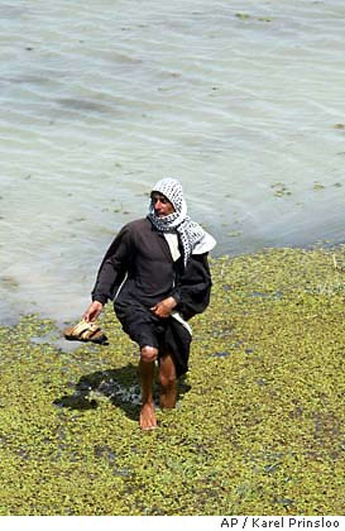 Iraq's Marsh Arabs welcome back water / Some wonder if land will return ...