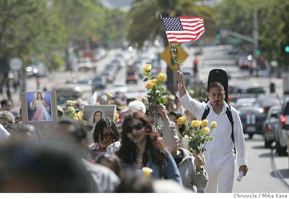 SAN FRANCISCO / Irish, Latino Catholics march for immigrant rights ...
