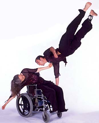 Entertainers show disability's other side