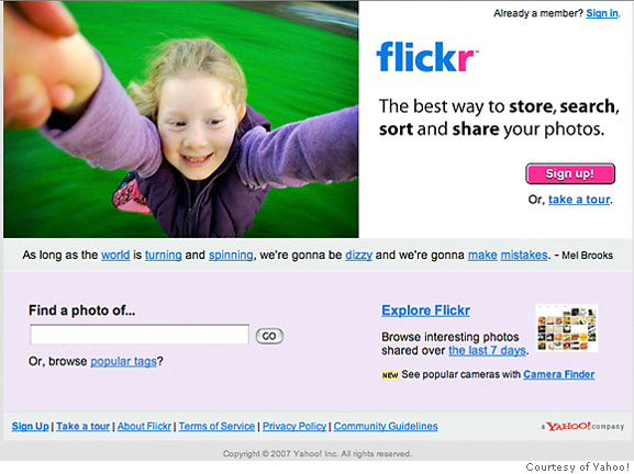 Flickr not even flickering in China / Internet photo site says service ...