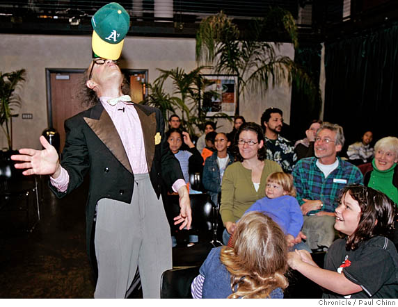 PEOPLE / S.F. clown juggles humanitarian missions / Moshe Cohen gives ...