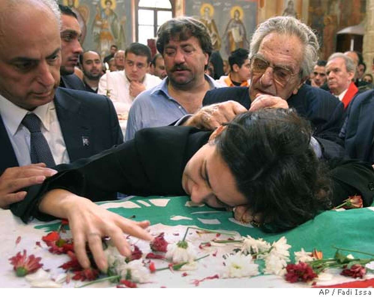 Slain journalist mourned / Attack that killed Lebanese lawmaker blamed ...