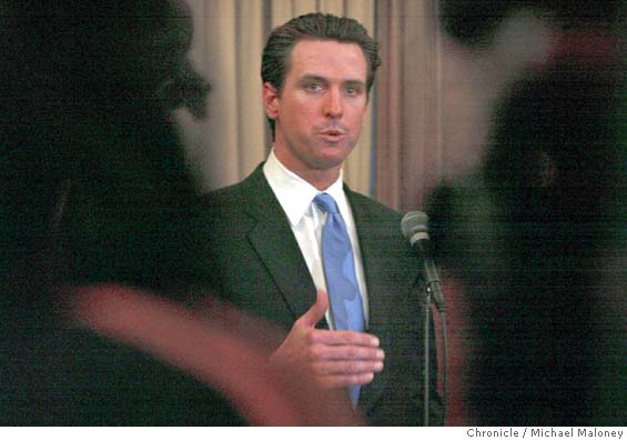 SAN FRANCISCO / Newsom says he was right to quickly condemn video ...