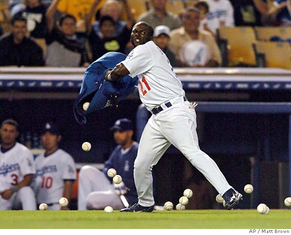 Baggage packed / A's acquire Bradley, who has his issues