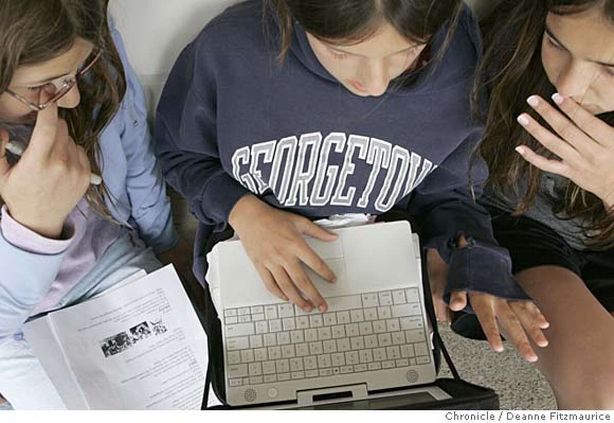 BENEFICIAL OR SUPERFICIAL? / Tiburon middle school puts a laptop on ...