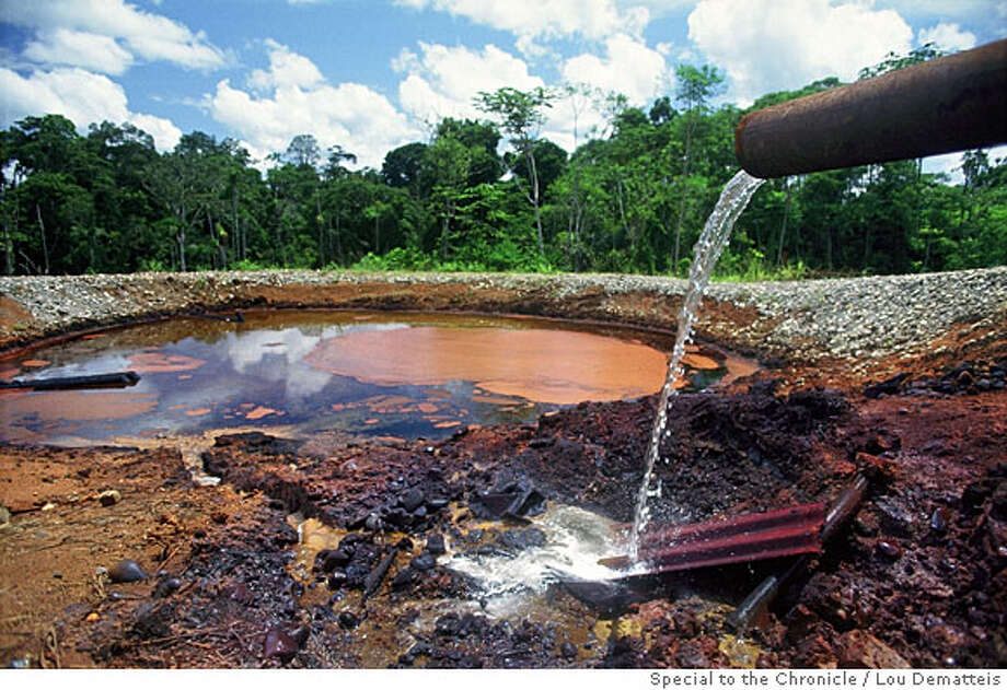 OIL AND CANCER IN ECUADOR / Ecuadoran villagers believe high rates of ...