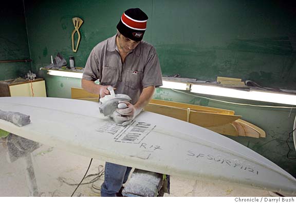 CALIFORNIA / Surfboard shock waves / Closure of Orange County's Clark ...