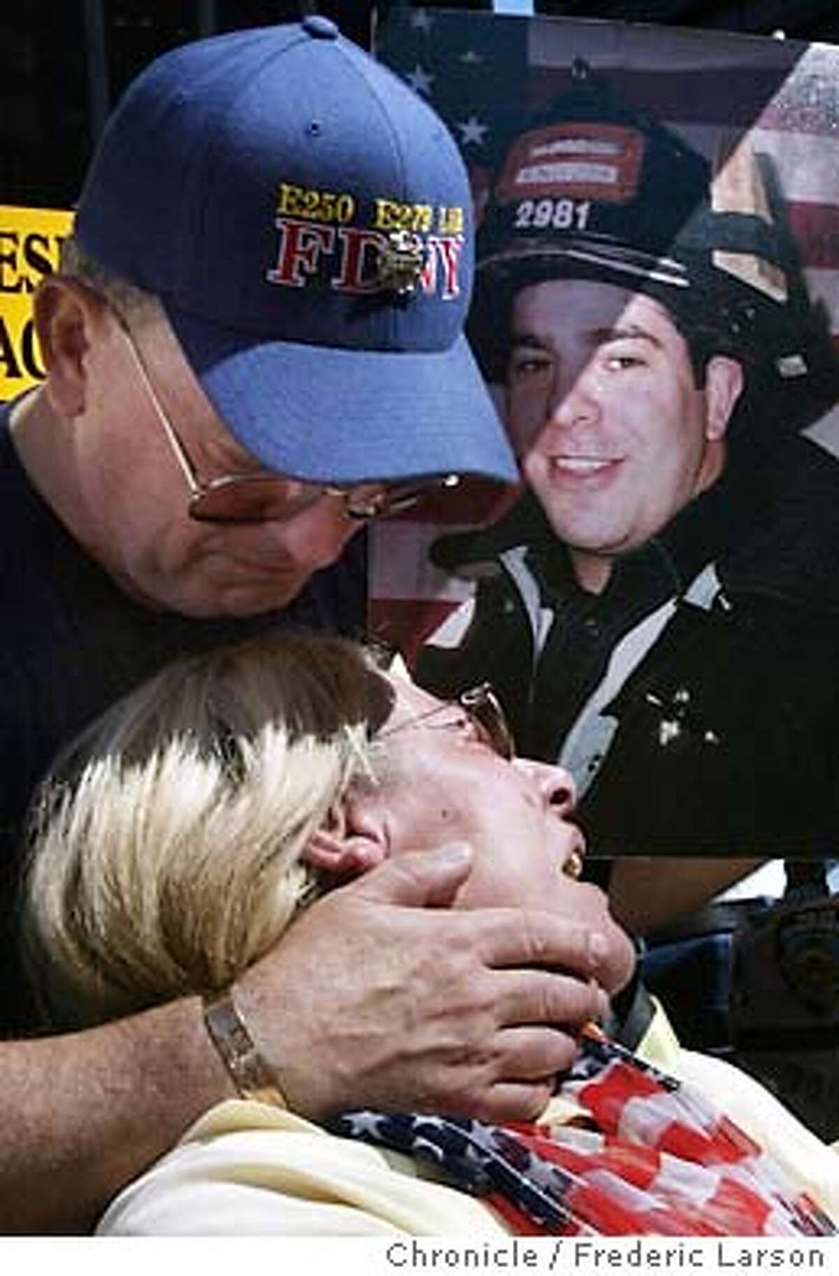 TWO YEARS LATER / 'Every time I come to ground zero, I cry' -- ghosts ...