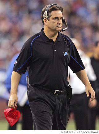 Detroit fires Mariucci over handling of QBs