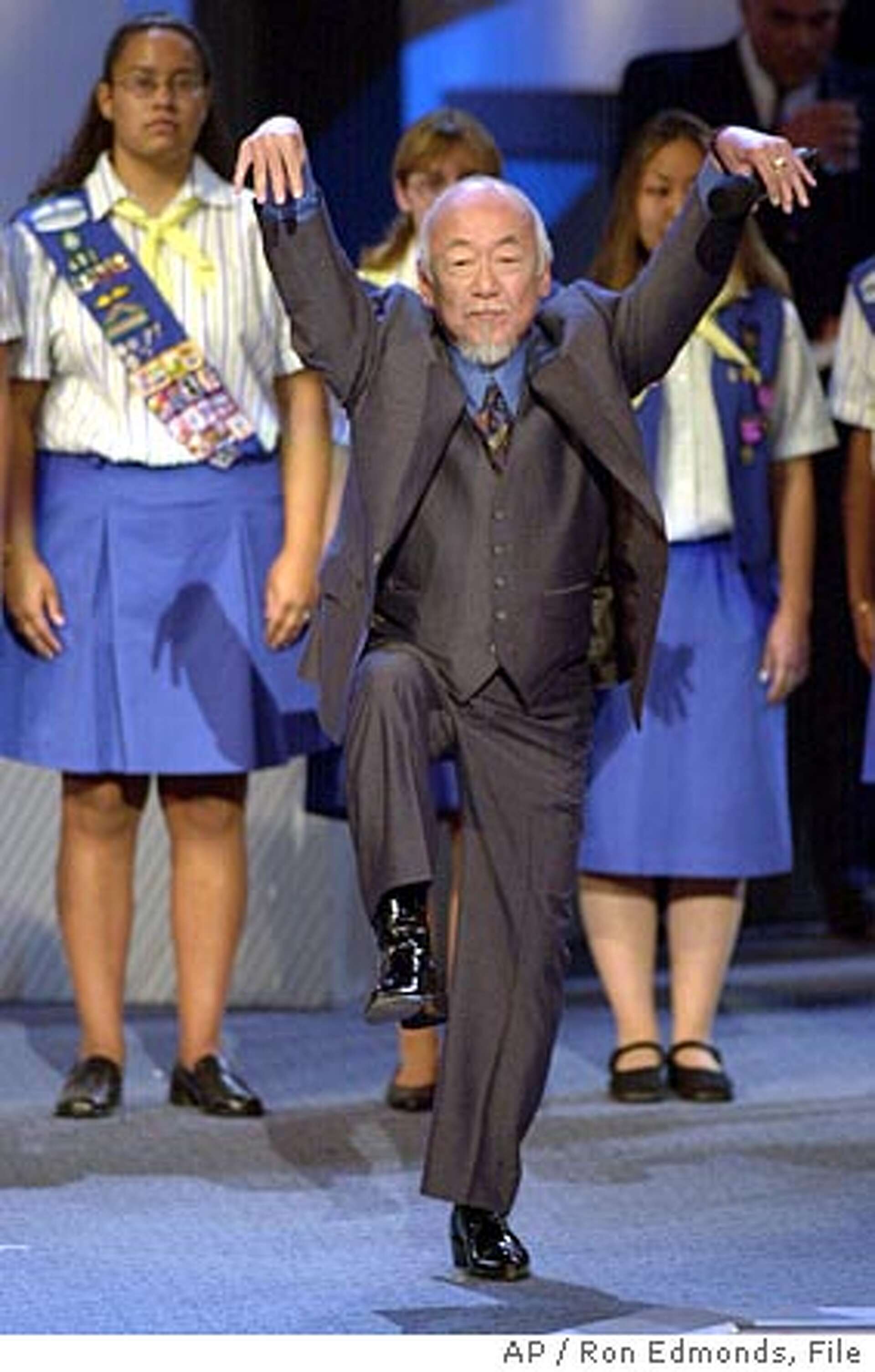 PAT MORITA: 1932-2005 / S.F. comic became 'Karate Kid' mentor