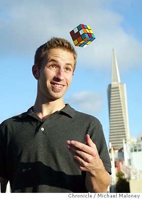 S.F. 'cube geek' sets world record on Rubik's cube / First worldwide ...