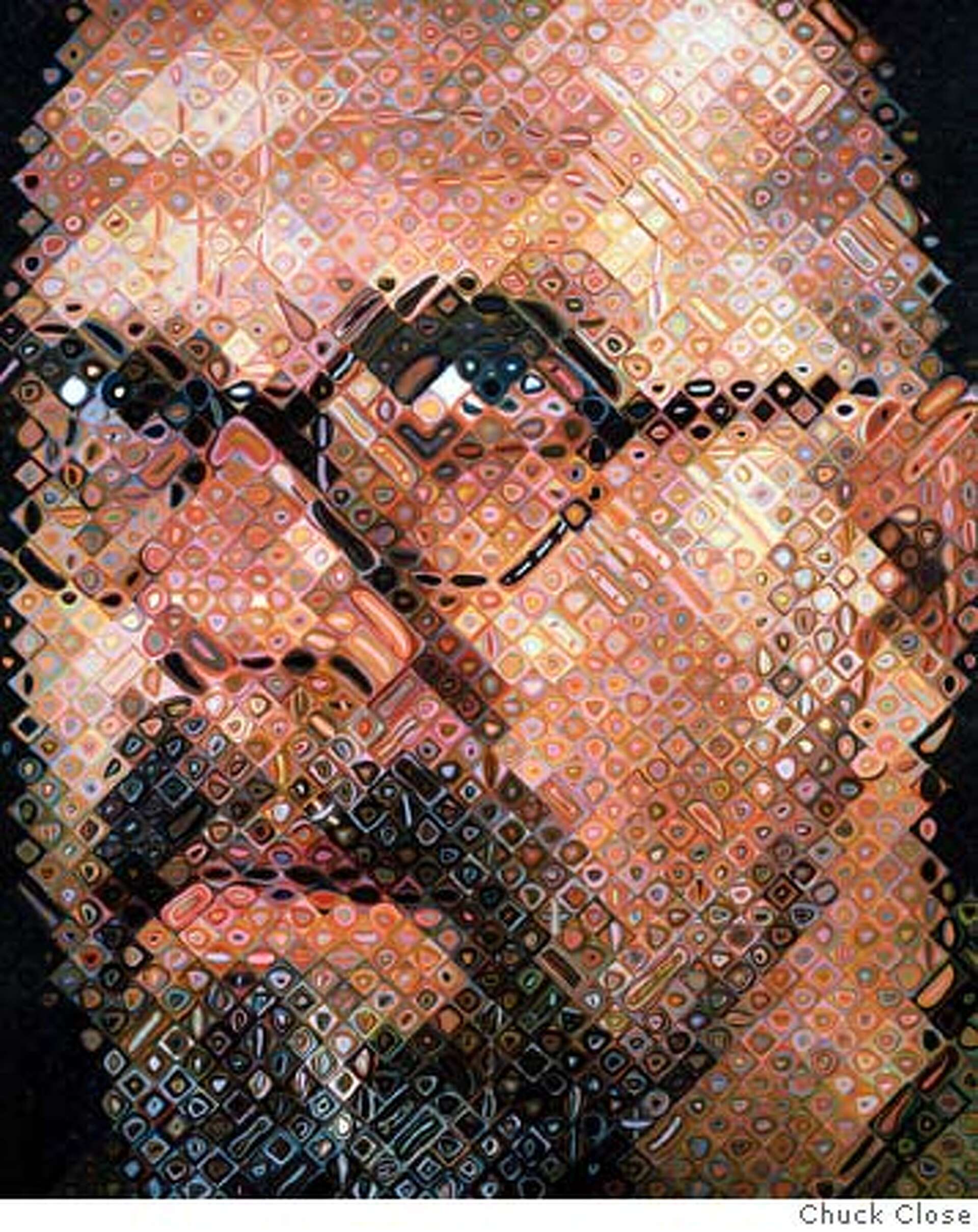 Giant Self portraits Should Be Revealing Yet Chuck Close Still Paints Giant Self portraits Should Be Revealing Yet Chuck Close Still Paints