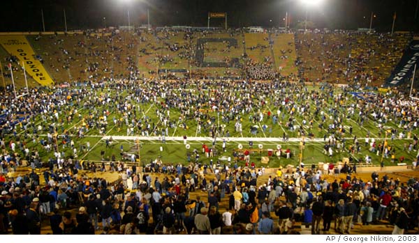 Cal's challenge / USC brings 31-game winning streak to Berkeley