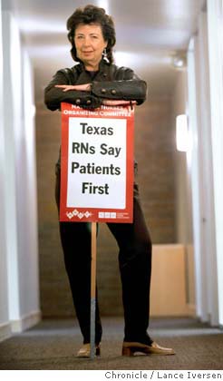 The Rabble-rouser / Will California nurses' union head Rose Ann DeMoro ...