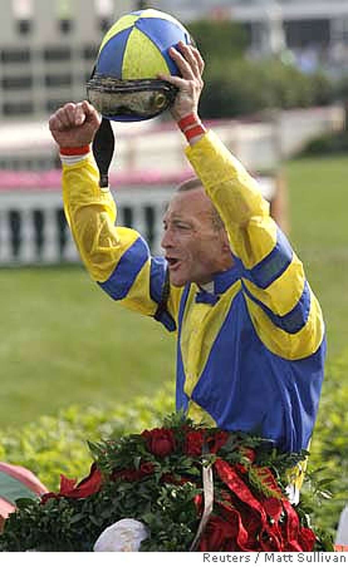 133RD KENTUCKY DERBY / Favored Street Sense rides the rail to victory