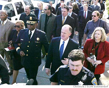 Sanders broke the 'code of silence' / S.F. police chief upset tradition ...