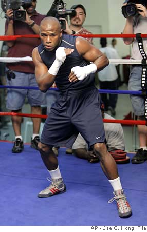 Stage set for an epic boxing match