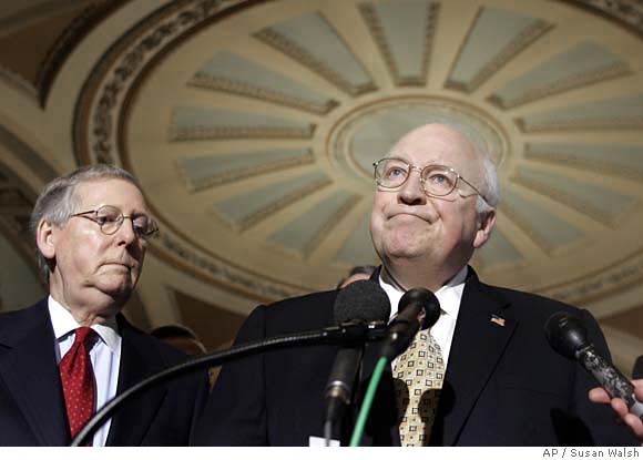 Bush, Cheney attack Dems' motives on Iraq / Vice president lashes out ...