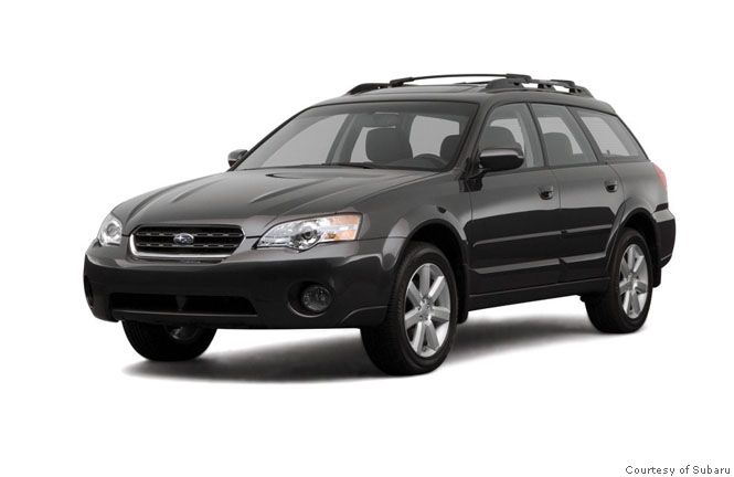 SUBARU: ALL WHEEL DRIVE ALL THE TIME / ... and the new Outback is ...