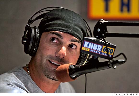 He used to be a player. Now F.P. Santangelo's making a play at KNBR ...