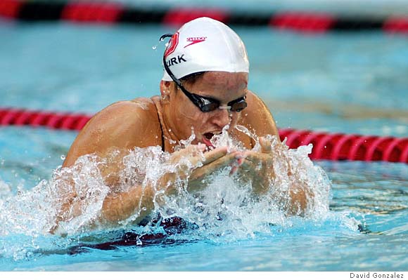 PROFILE / Champion Stanford swimmer benefited from a tough break
